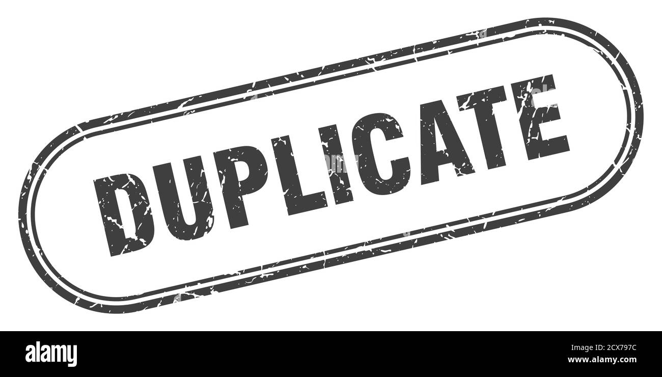 Duplicate stamp Black and White Stock Photos & Images - Alamy