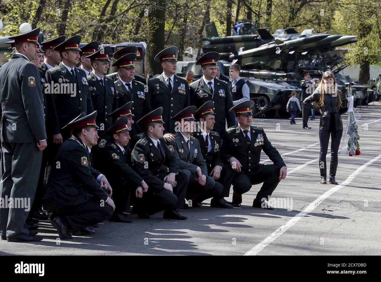 Ukrainian army officers hi-res stock photography and images - Alamy