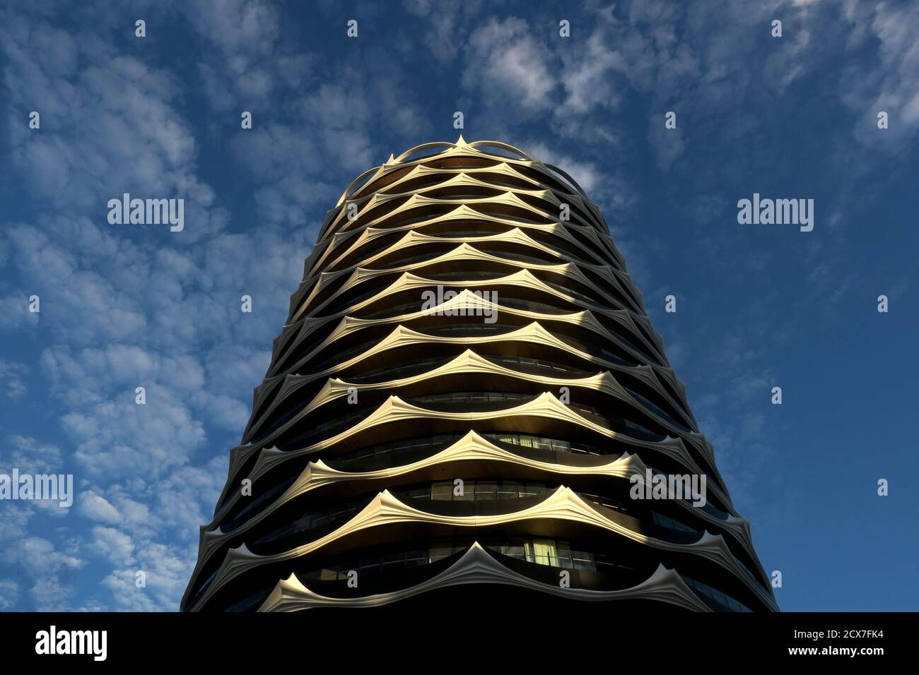 Melbourne Australia, modern multi story apartment architecture in ...