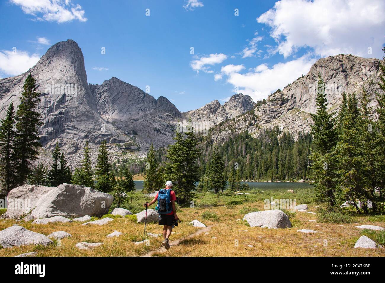 Pingora Peak and the Cirque of Towers, Wind River Range, Wyoming, USA ...