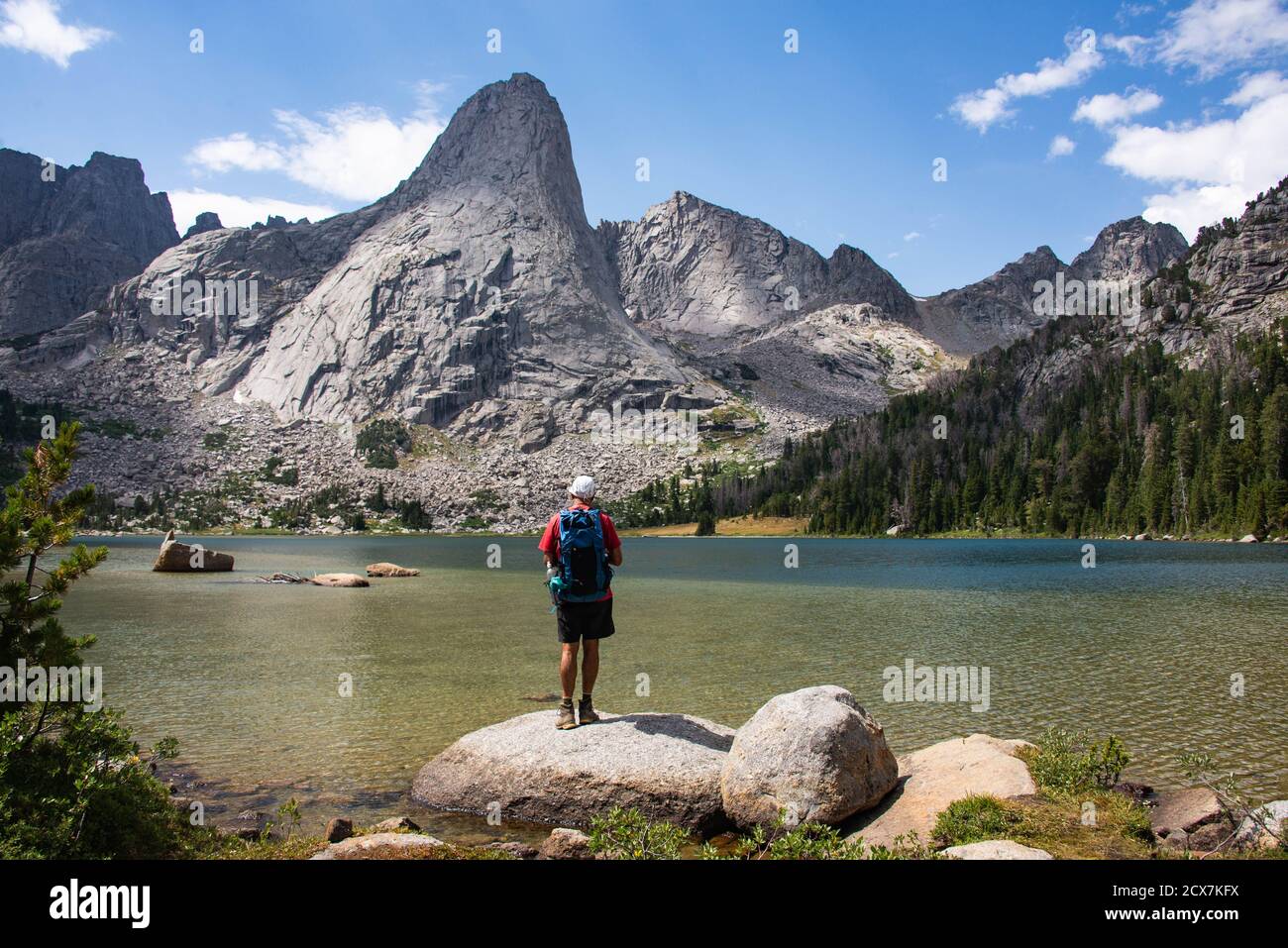 Pingora Peak and the Cirque of Towers, Wind River Range, Wyoming, USA ...