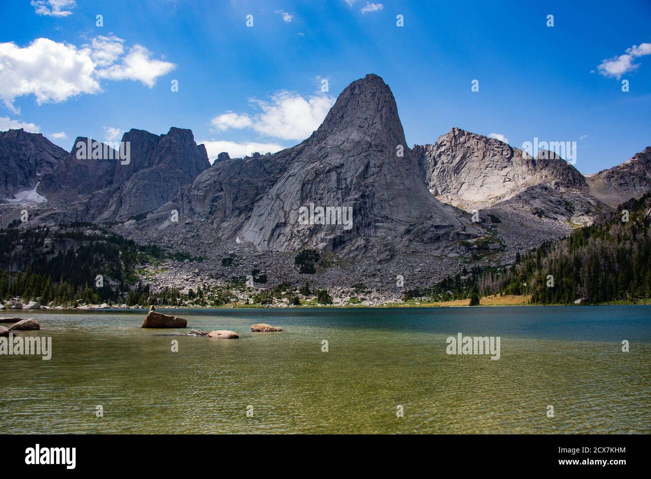 Pingora Peak and the Cirque of Towers, Wind River Range, Wyoming, USA ...