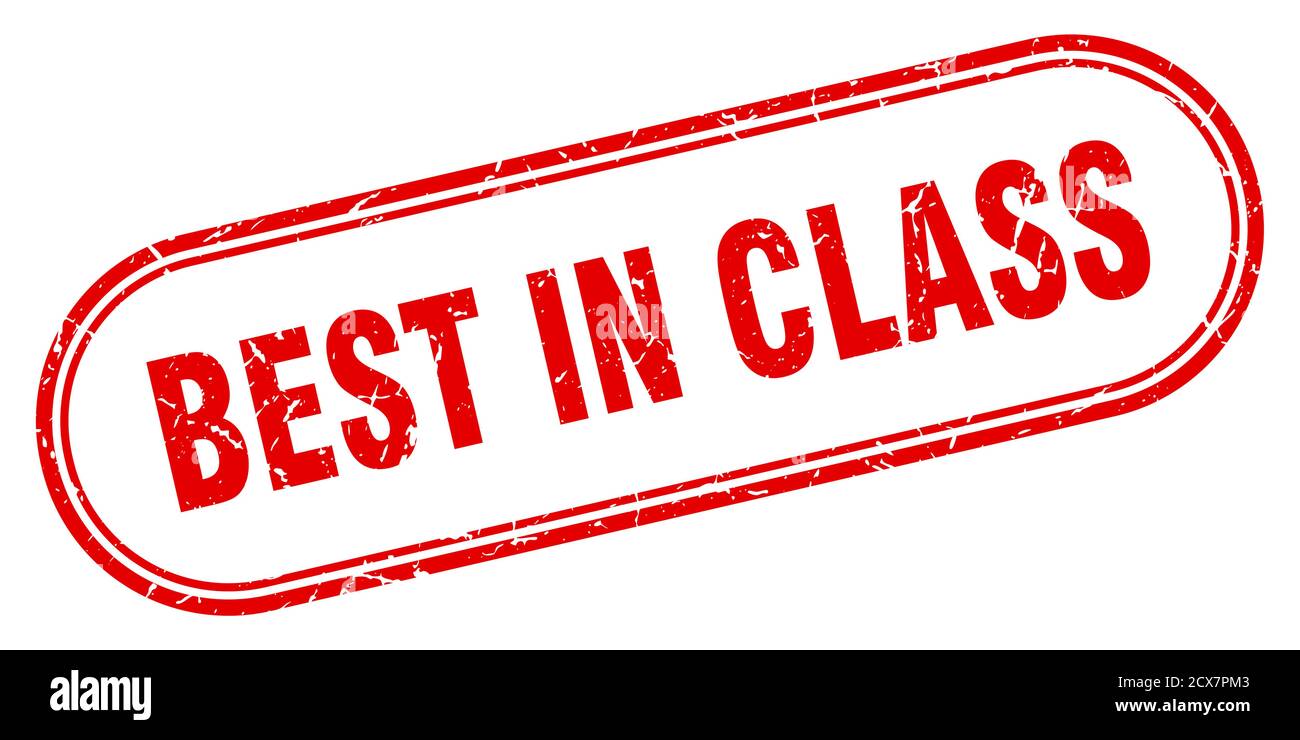 best in class stamp. rounded grunge sign on white background Stock ...