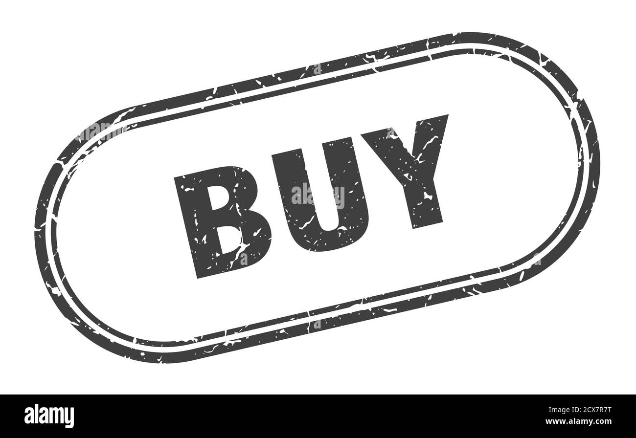 buy stamp. rounded grunge sign on white background Stock Vector Image ...