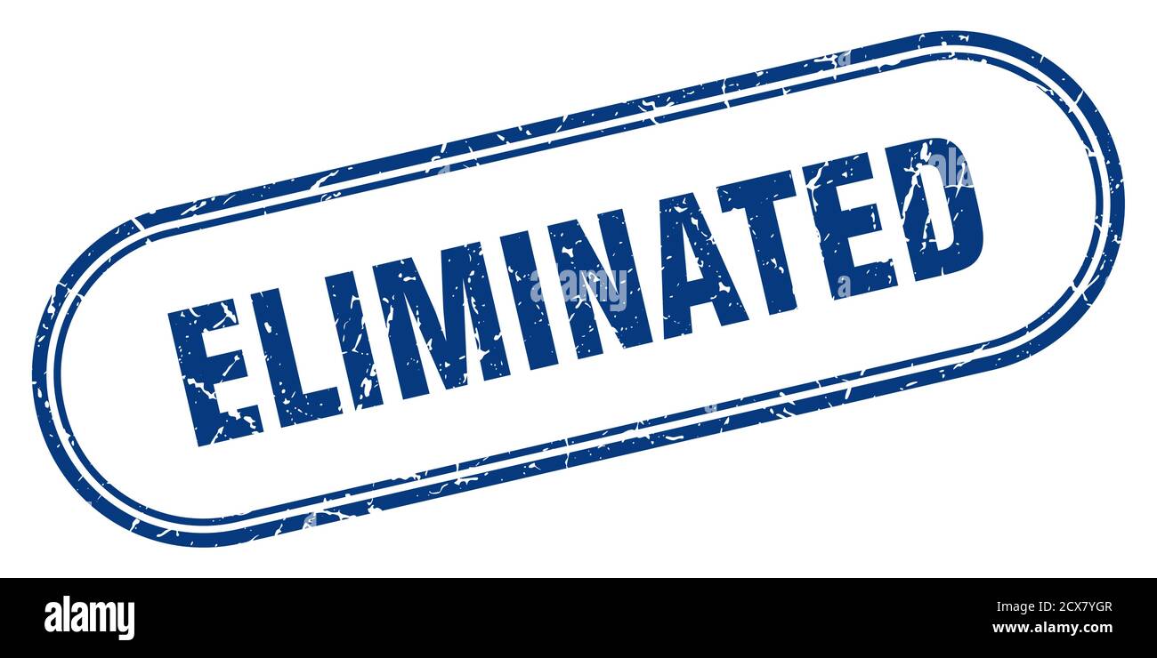 Eliminated stamp hi-res stock photography and images - Alamy