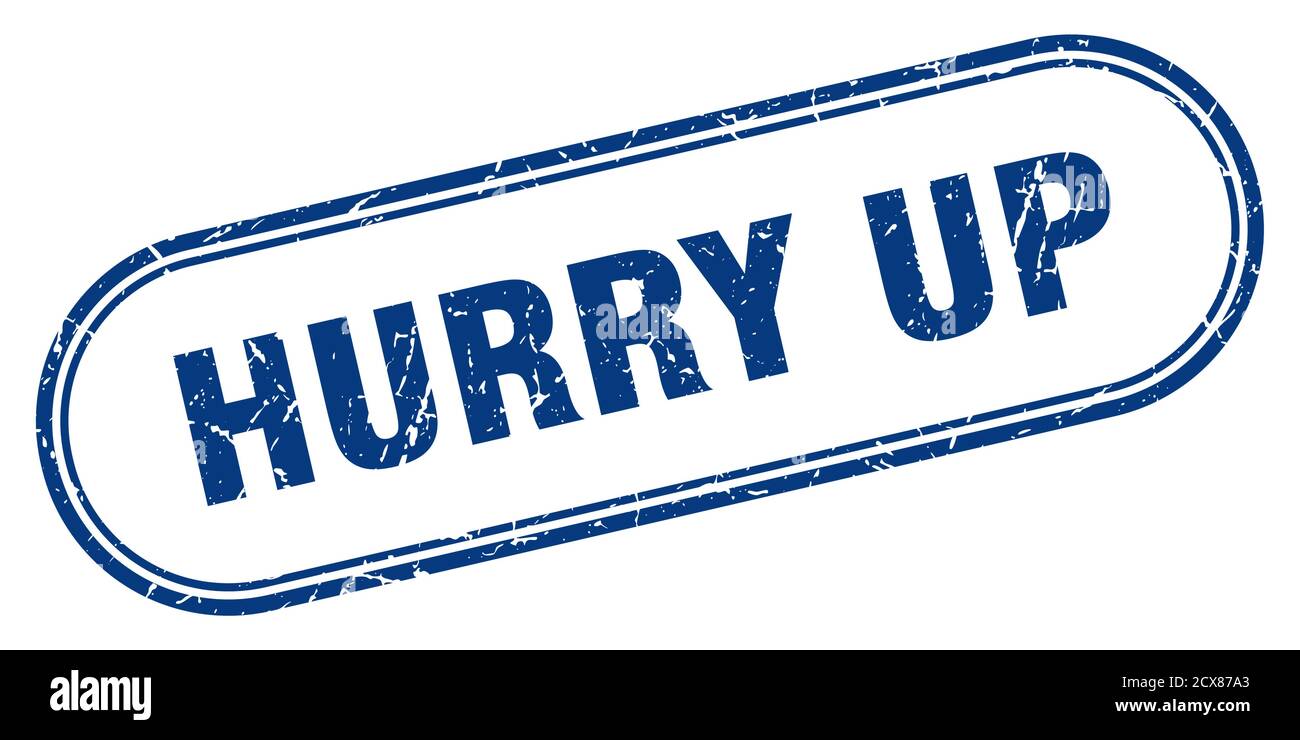 Hurry up seal hi-res stock photography and images - Alamy