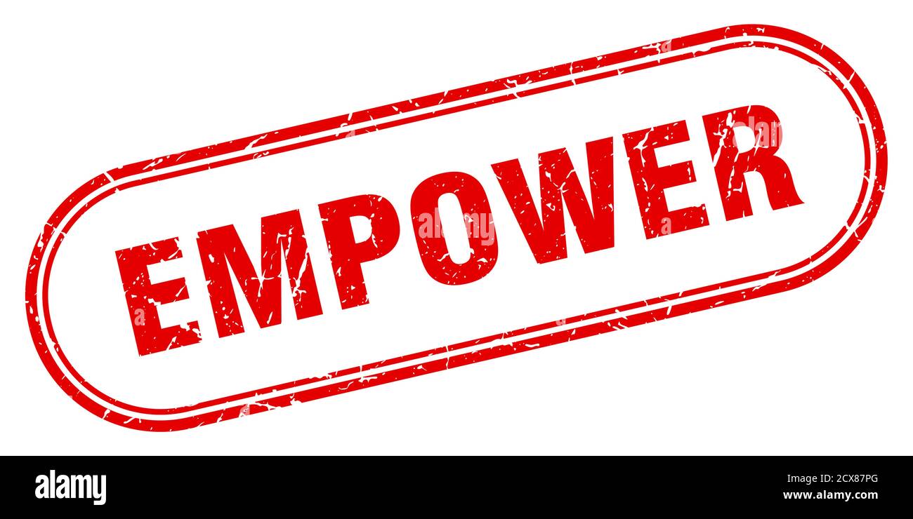 Empower stamp Stock Vector Images - Alamy