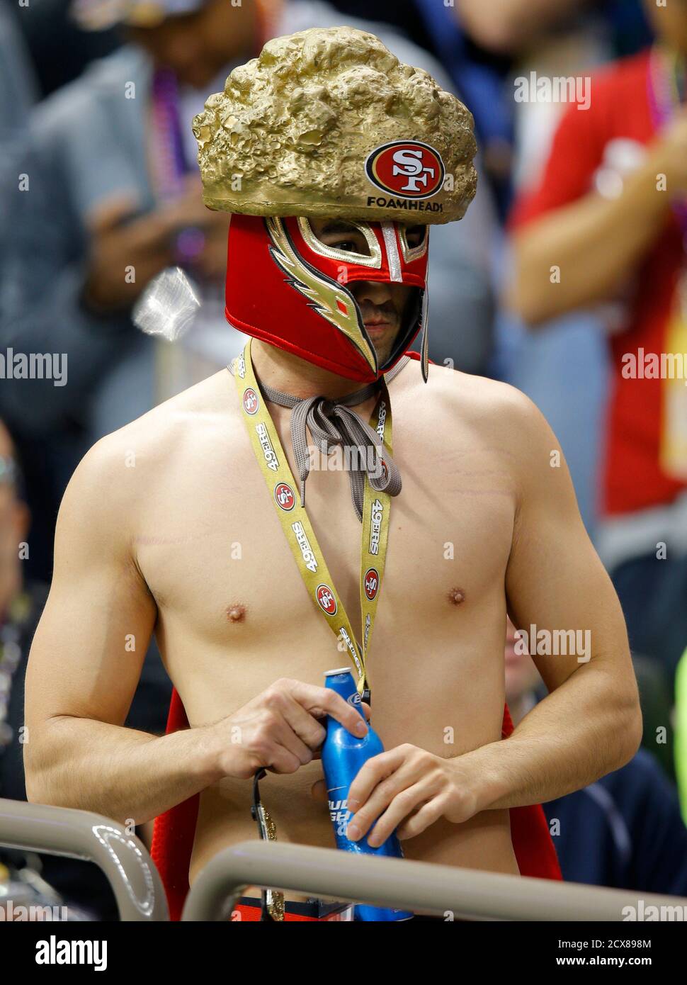 Gold football helmet hi-res stock photography and images - Alamy