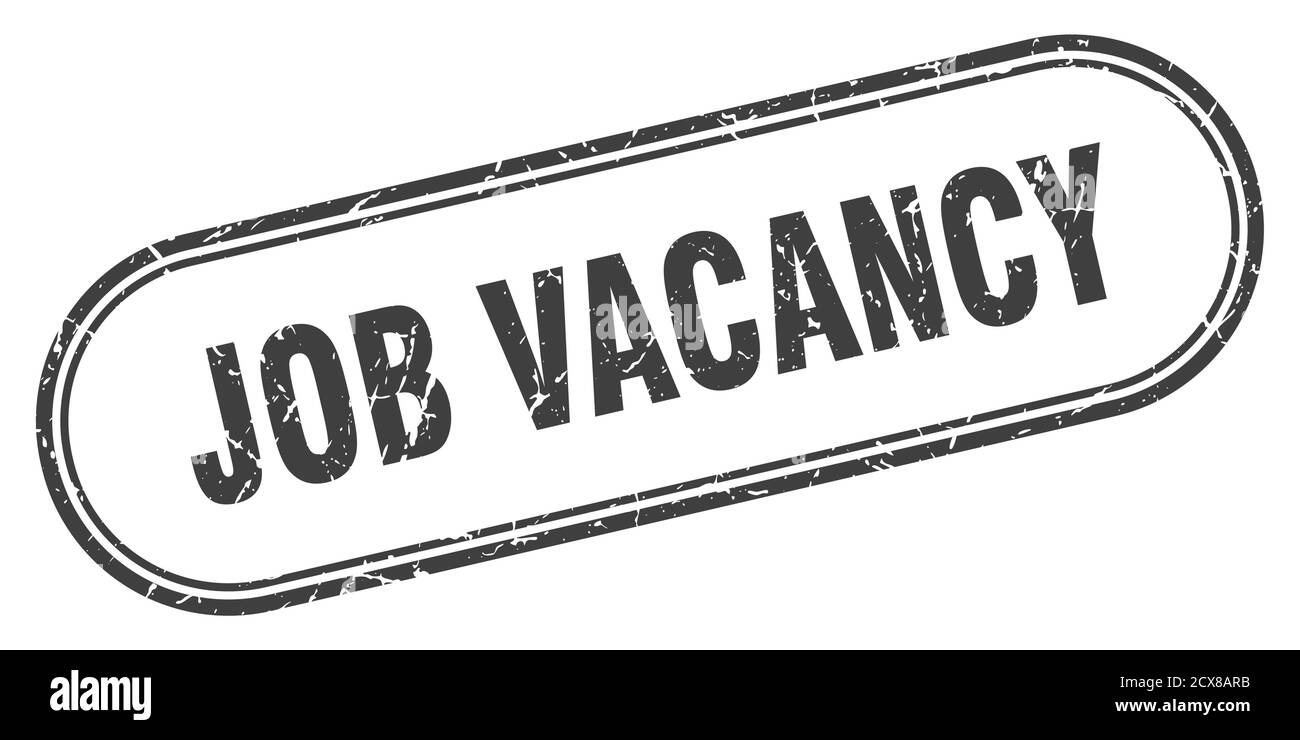 Vacancy stamp Black and White Stock Photos & Images - Alamy