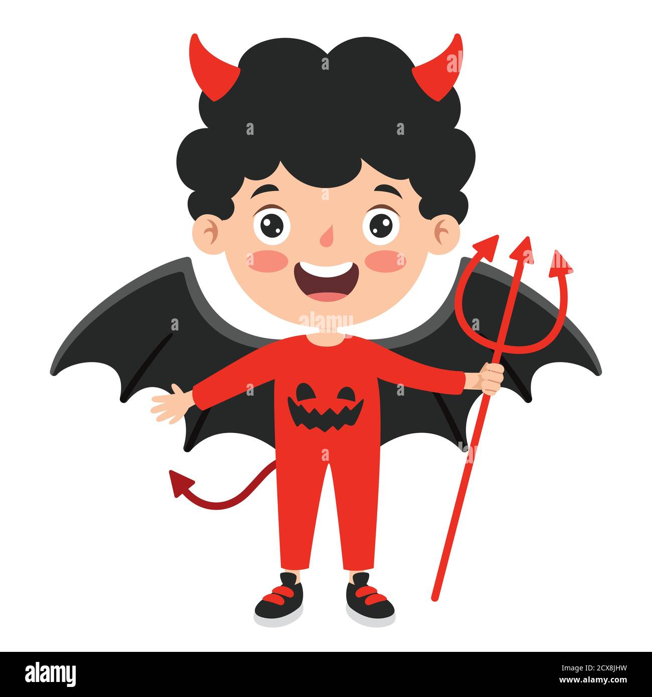 Monster with candles Stock Vector Images - Alamy