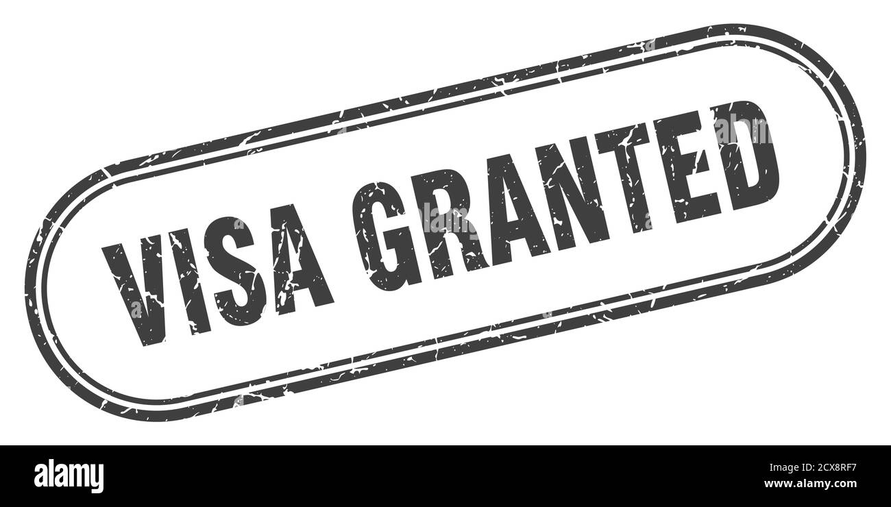 Granted stamp Black and White Stock Photos & Images - Alamy