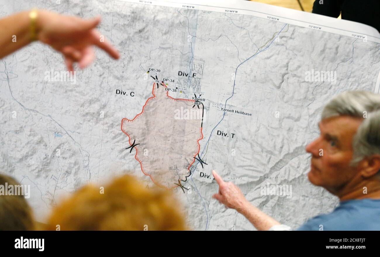 Yarnell fire 2013 hi-res stock photography and images - Alamy