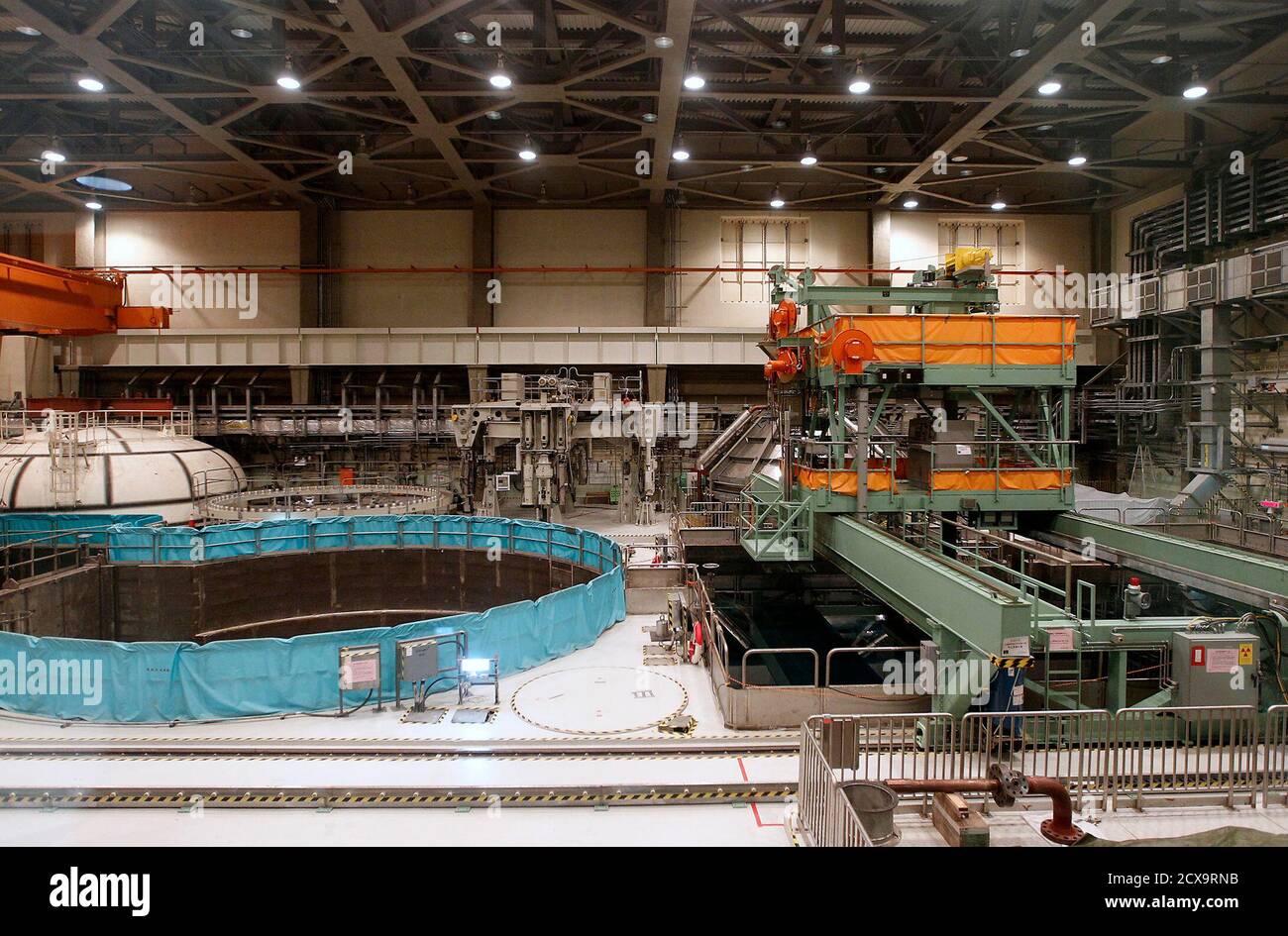 Spent nuclear fuel pool hi-res stock photography and images - Alamy