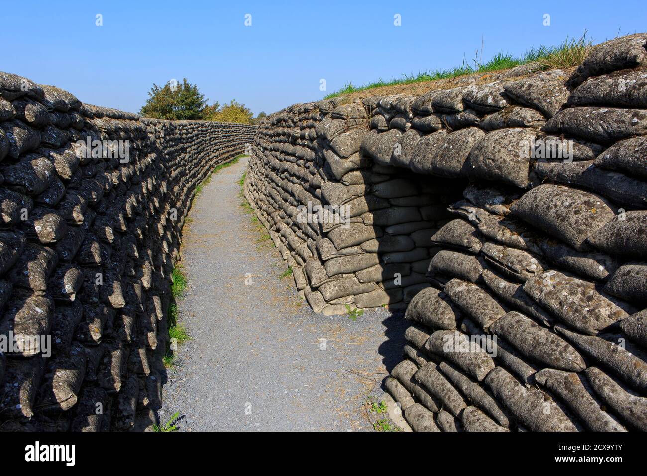 Wwi tunnel hi-res stock photography and images - Alamy