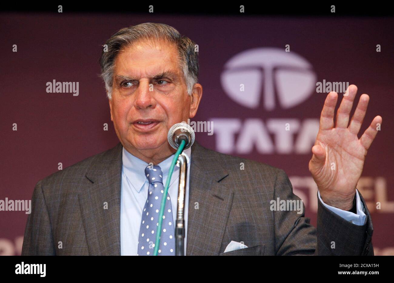 Chairman tata group ratan tata hi-res stock photography and images - Alamy