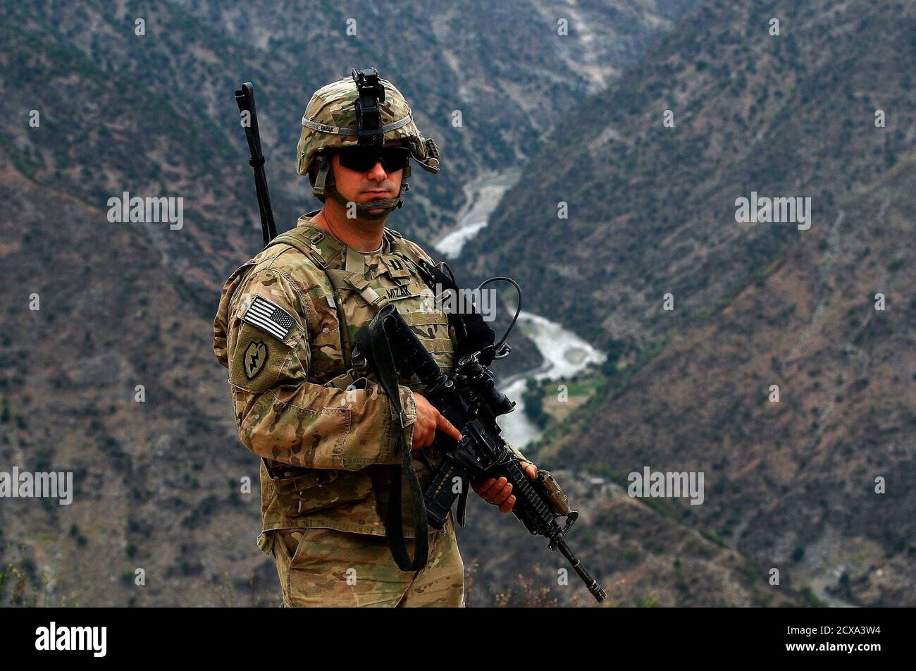 Kunar Province Afghanistan Soldiers From High Resolution Stock ...