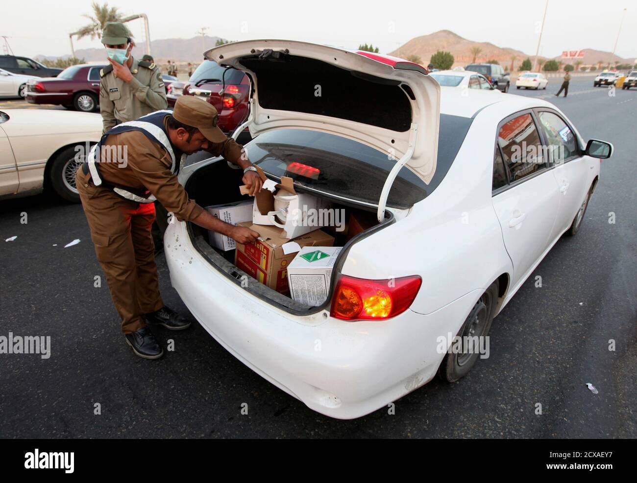 Saudi Police Car High Resolution Stock Photography and Images - Alamy