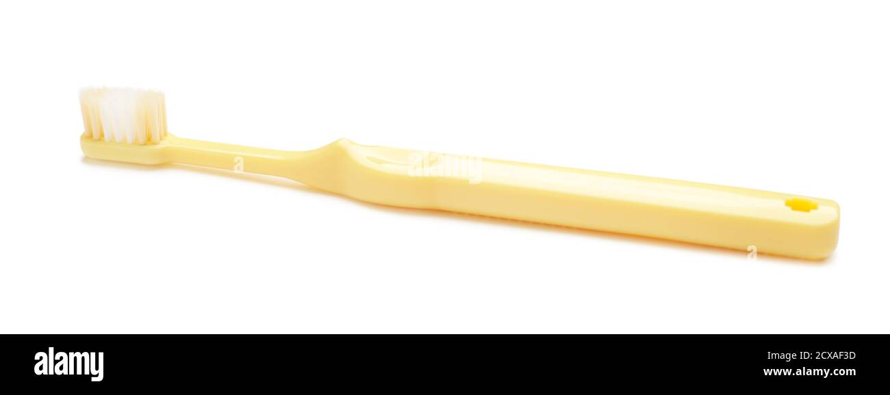 Tooth brush on white background Stock Photo - Alamy