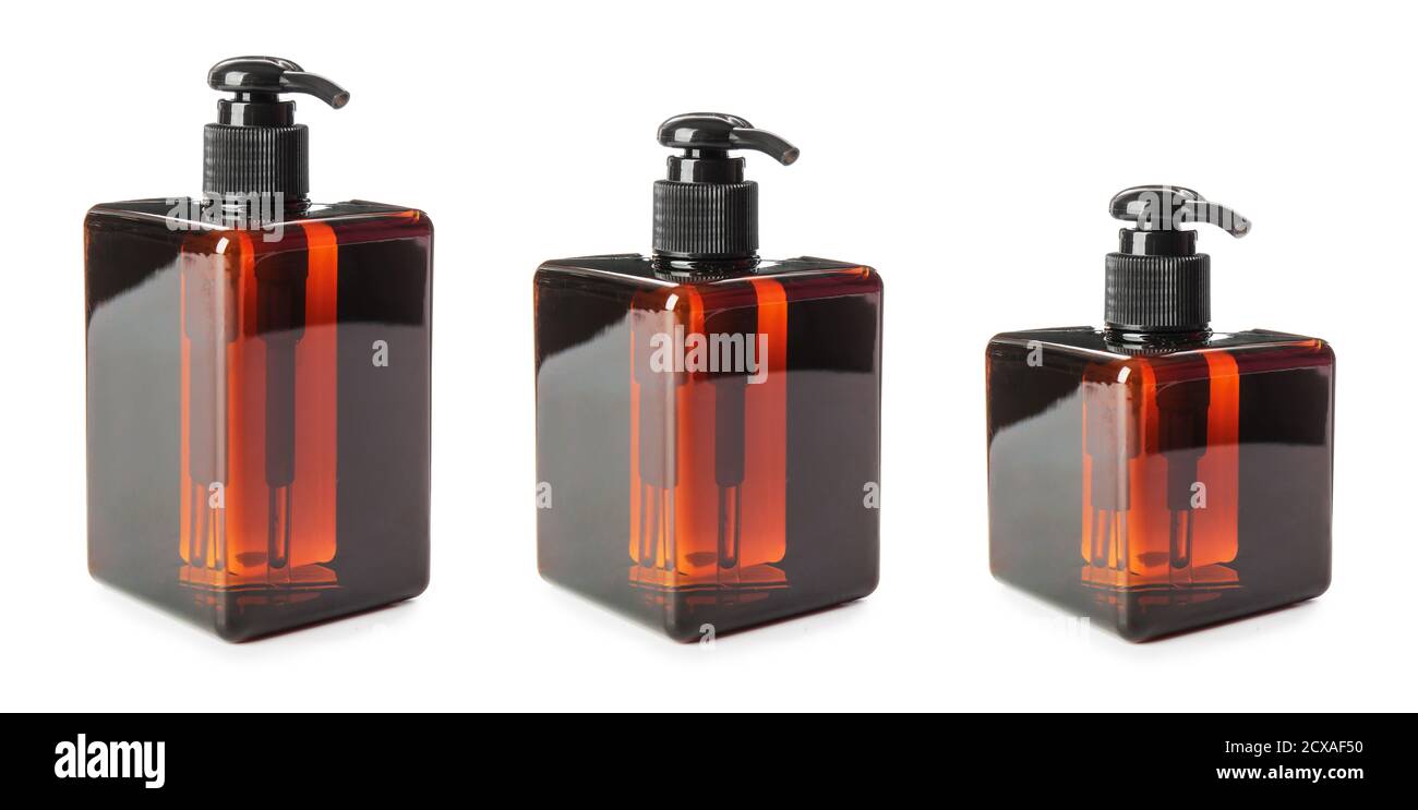 Shampoo conditioner body wash bottles Cut Out Stock Images & Pictures ...