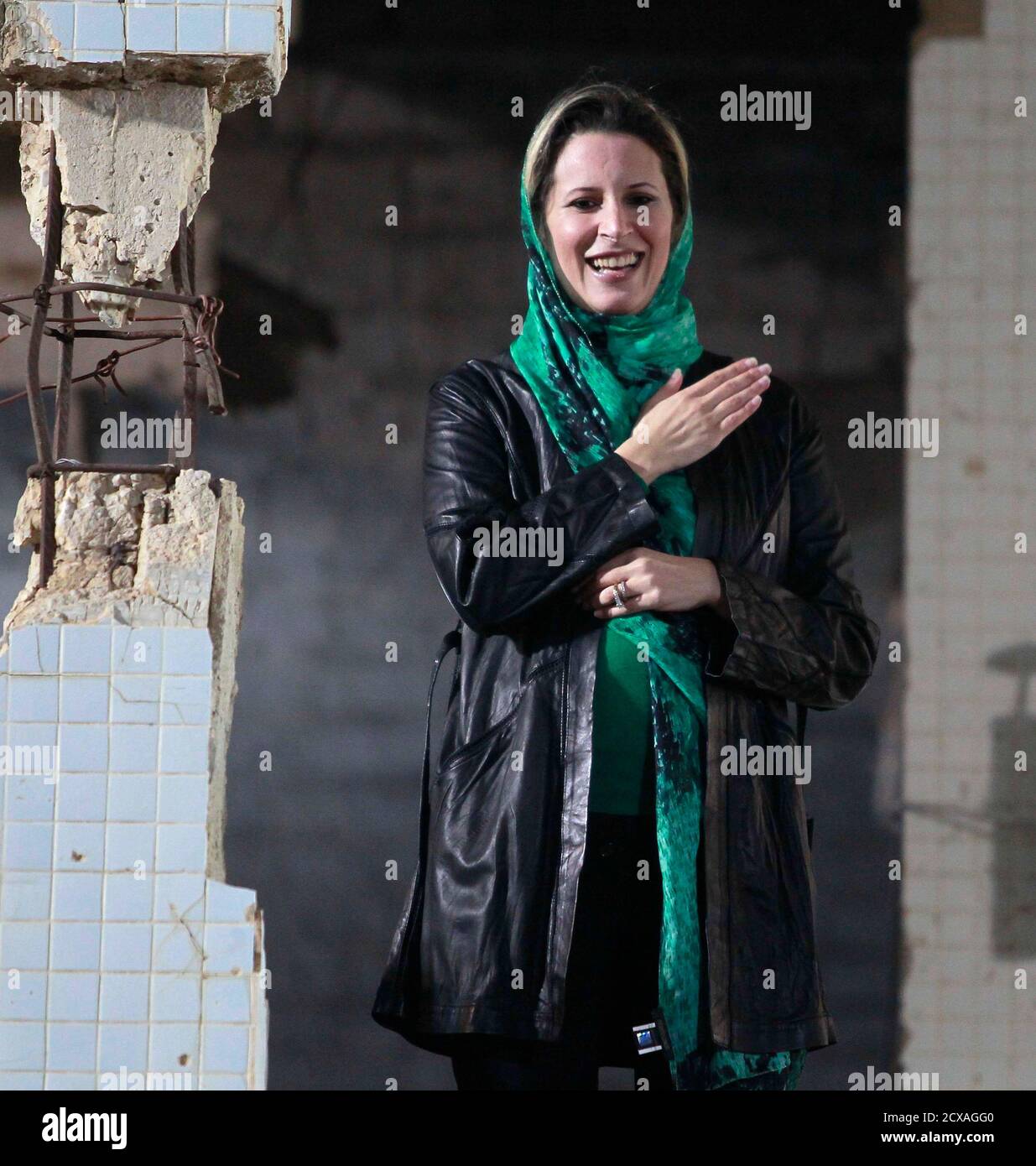 Aisha gaddafi hi-res stock photography and images - Alamy
