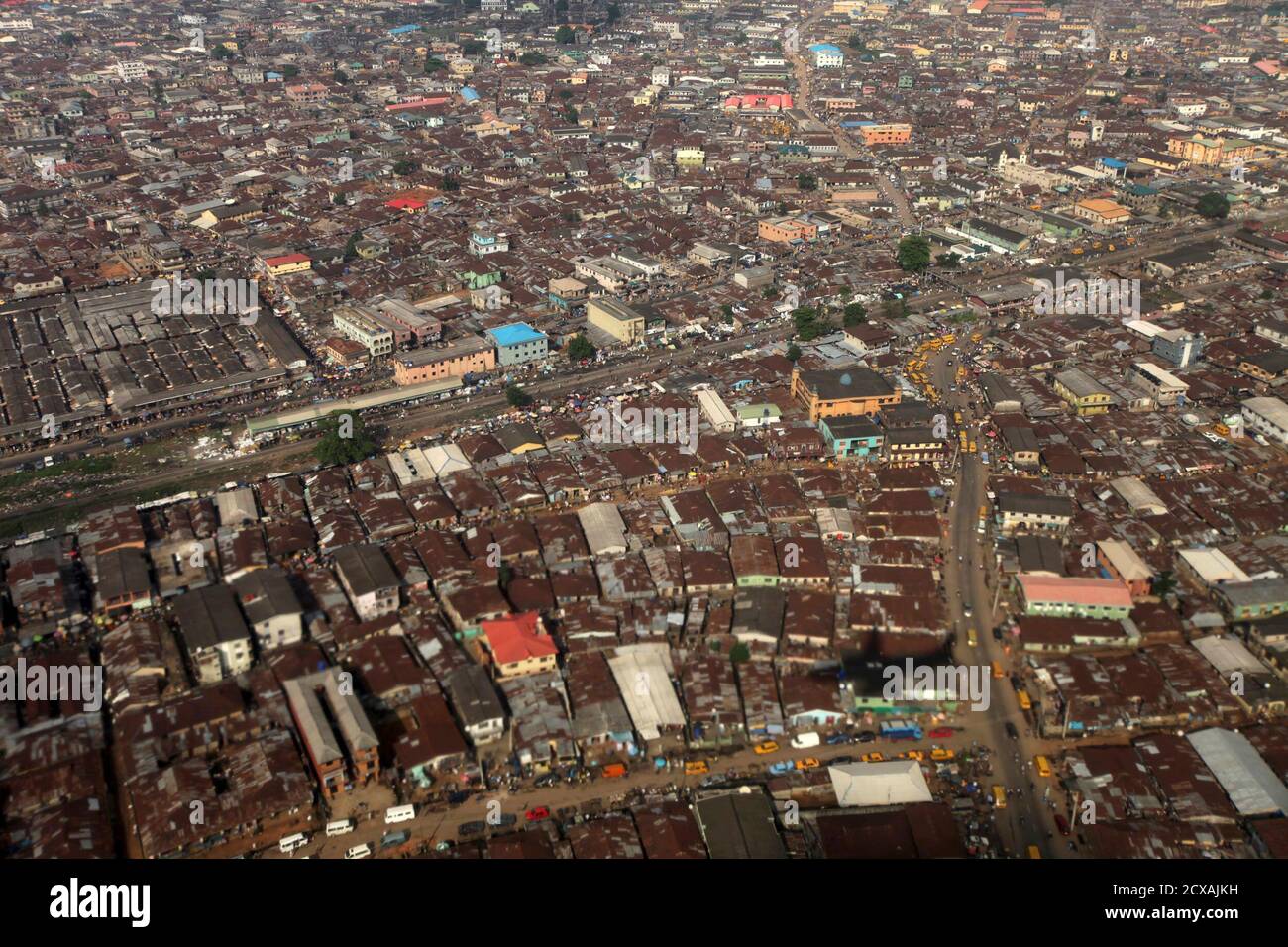 Nigeria lagos aerial hi-res stock photography and images - Alamy