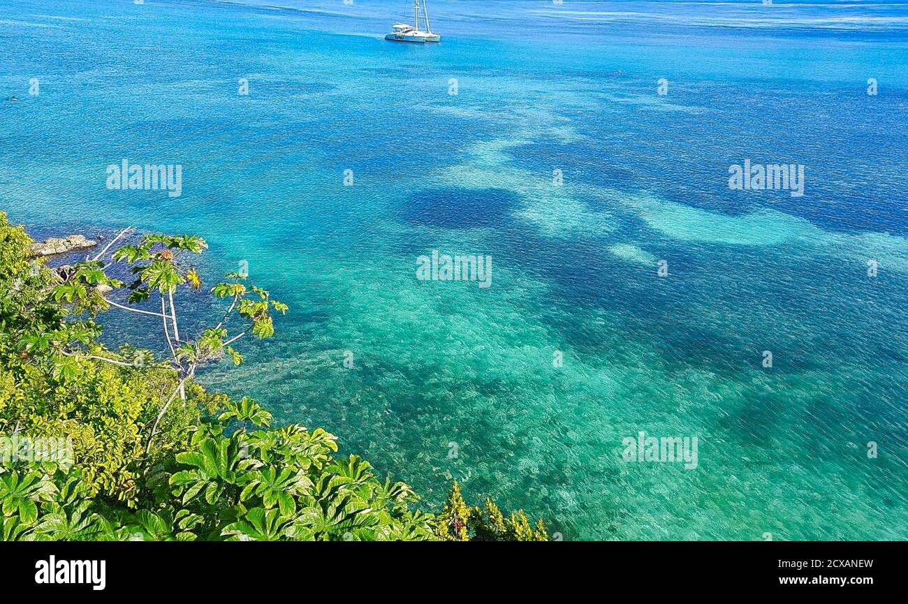Beautiful scenery in Ocho Rios, Jamaica Stock Photo - Alamy