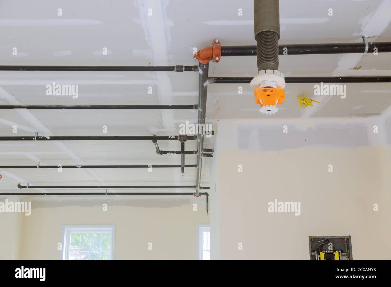 Fire sprinkler system hi-res stock photography and images - Alamy