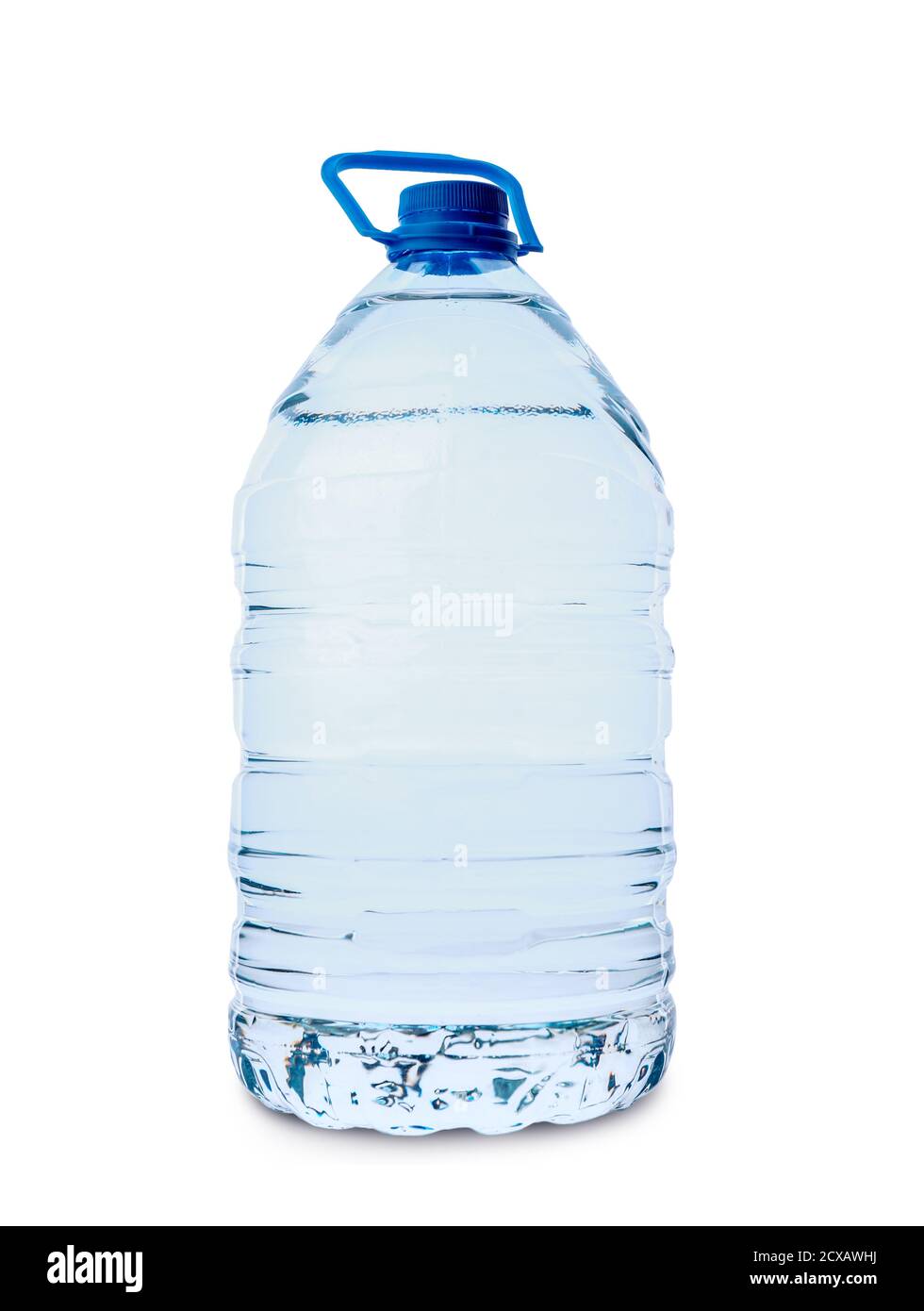 Bottle of clean water on white background Stock Photo - Alamy