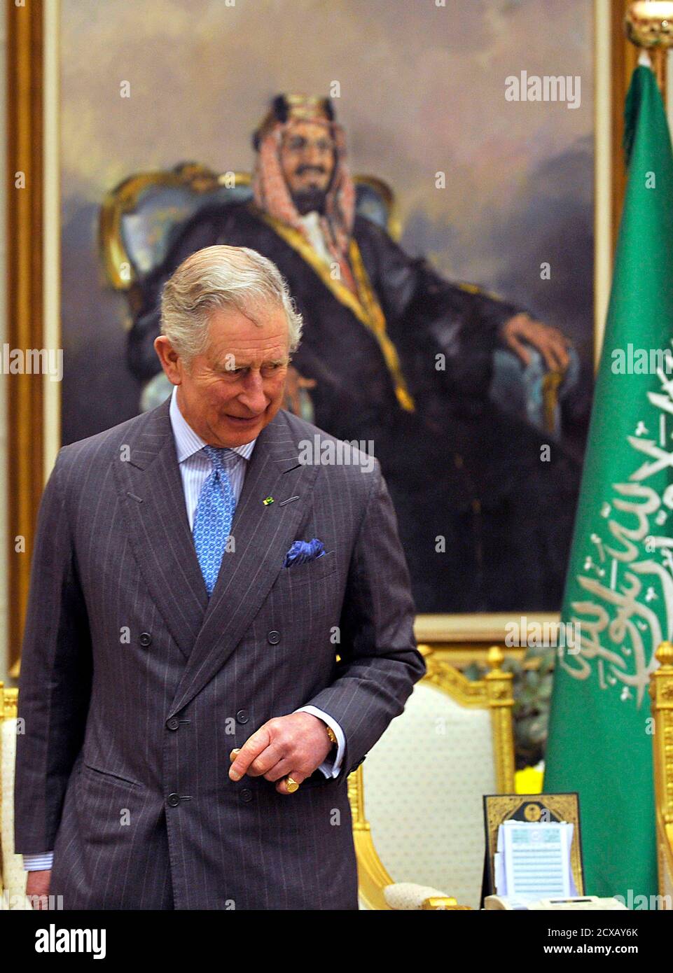 Mutaib bin abdullah of saudi arabia hi-res stock photography and images ...