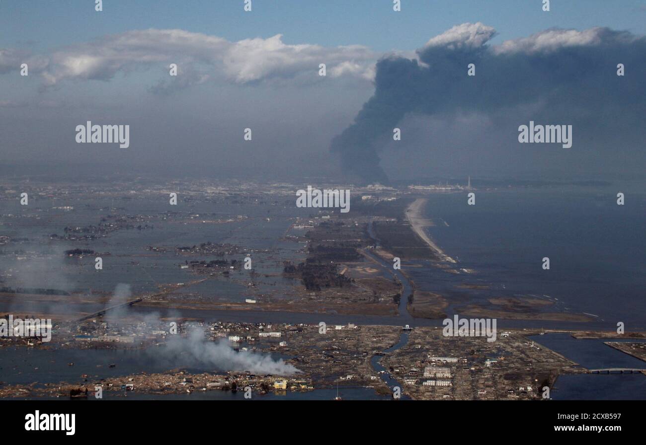 Japan Tsunami Aerial High Resolution Stock Photography and Images - Alamy