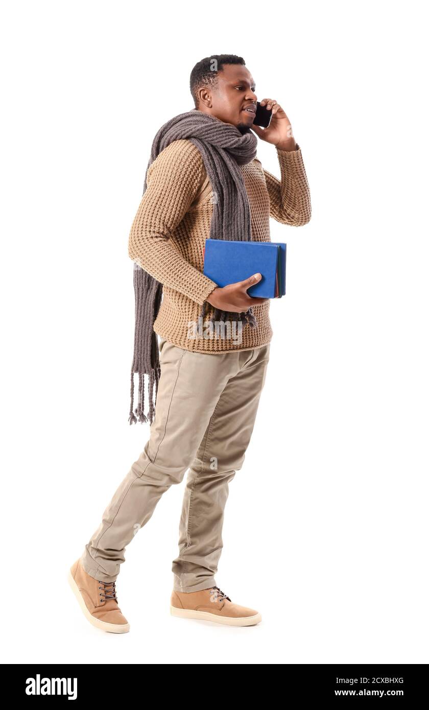 Pupil with phone Cut Out Stock Images & Pictures - Alamy