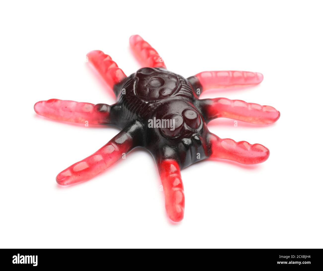 Tasty scary candy for Halloween on white background Stock Photo - Alamy