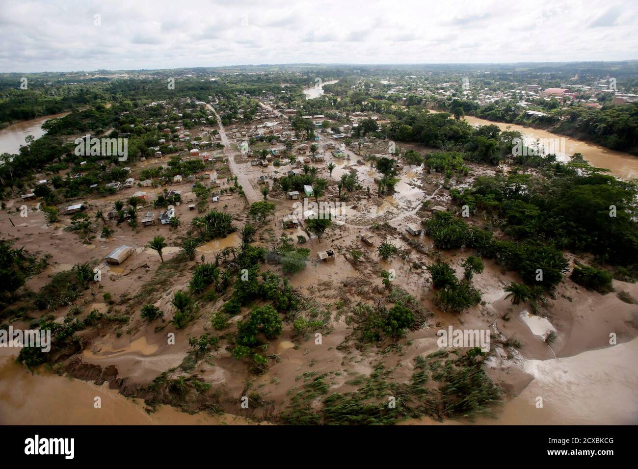 Brazil bolivia border aerial hi-res stock photography and images - Alamy