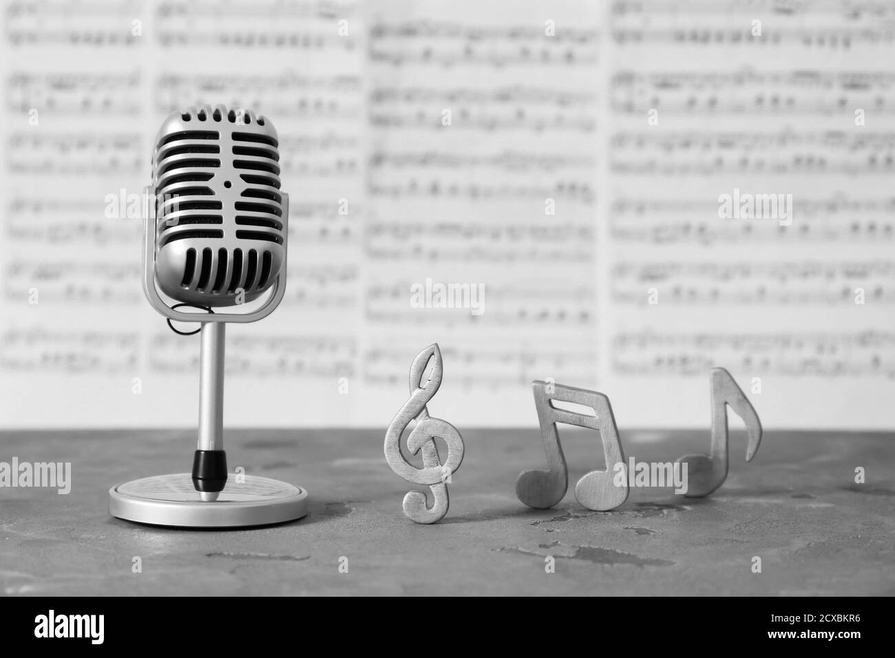 Voice notes Black and White Stock Photos & Images - Alamy