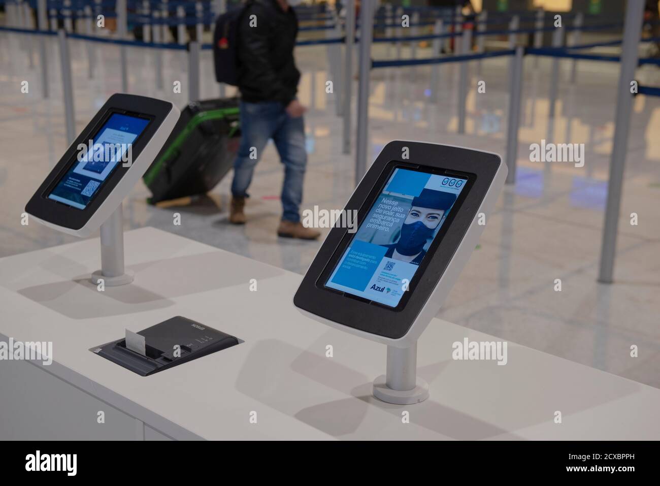 Checking on airplane in brazil hi-res stock photography and images - Alamy