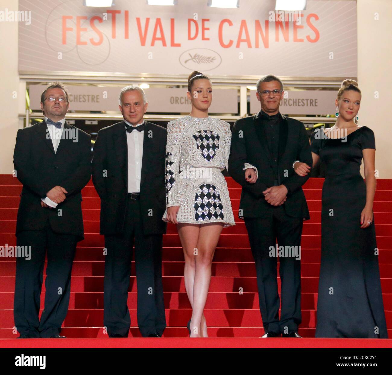Cannes la vie d'adele red carpet hi-res stock photography and images ...
