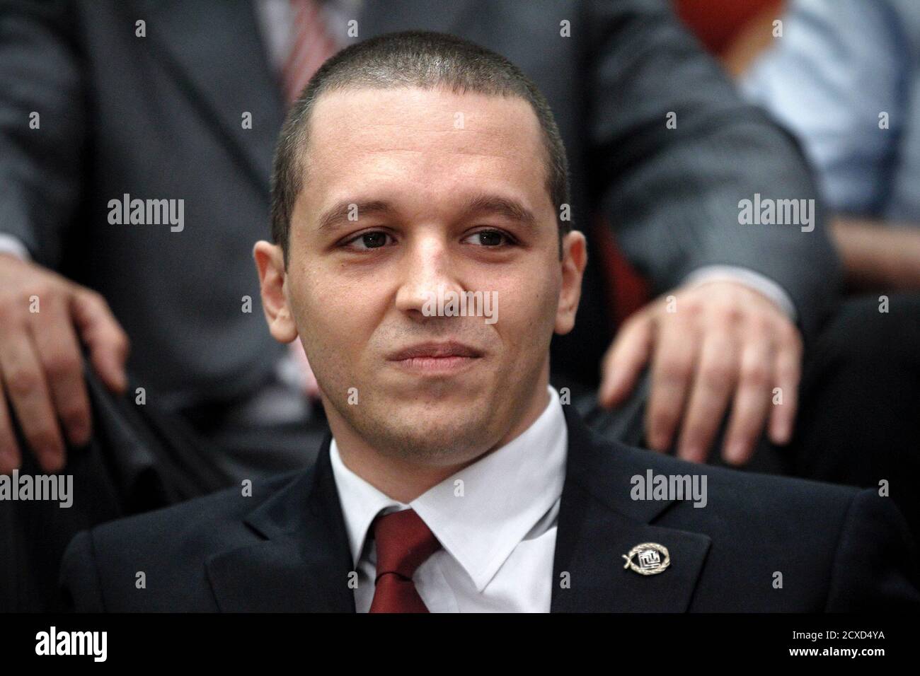 Classify Ilias Kasidiaris, member of Greek Parliament and spokesman of ...
