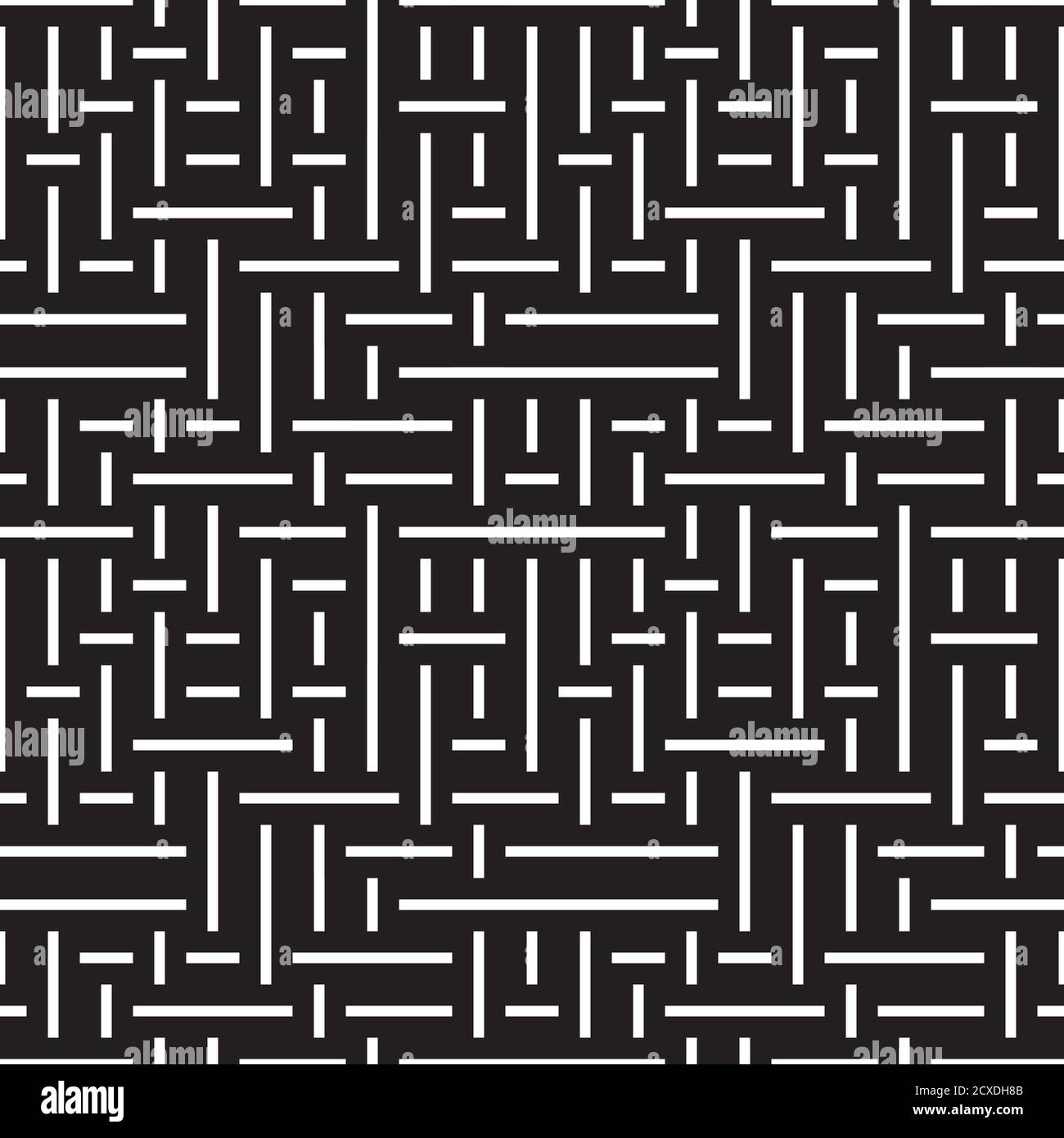 Seamless pattern with horizontal and vertical white segments Stock ...