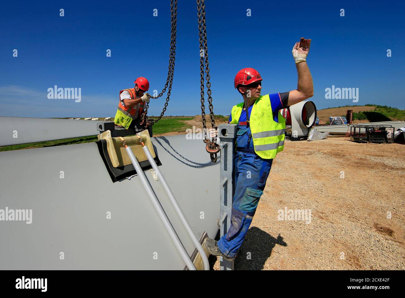 Enercon wind turbine blade hi-res stock photography and images - Alamy