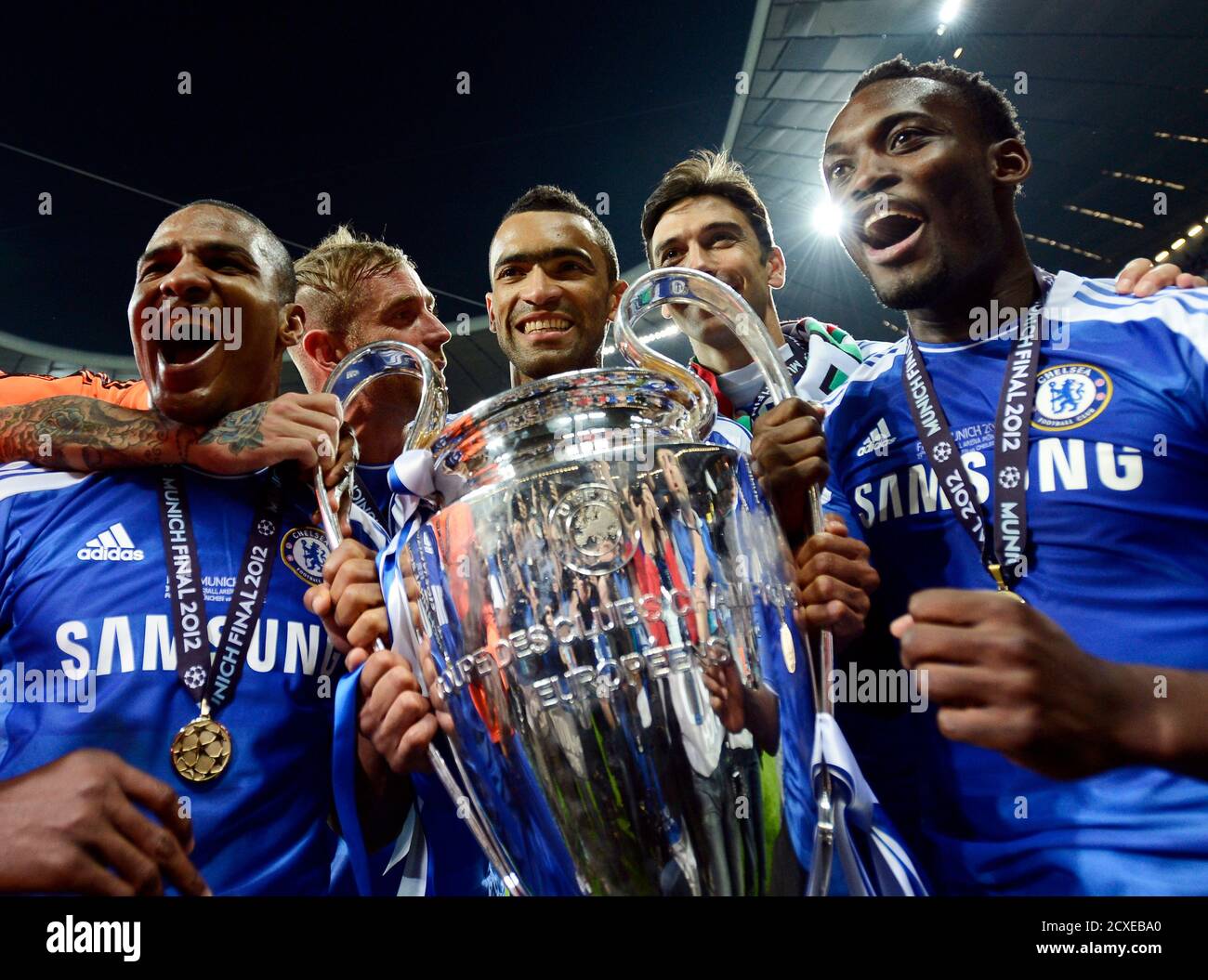 Soccer uefa champions league final munich chelsea allianz arena hi-res ...