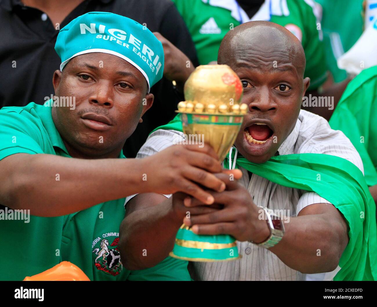 Nigeria african cup of nations trophy hi-res stock photography and ...
