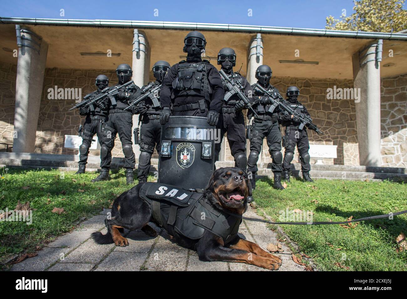 Serbian police hi-res stock photography and images - Alamy