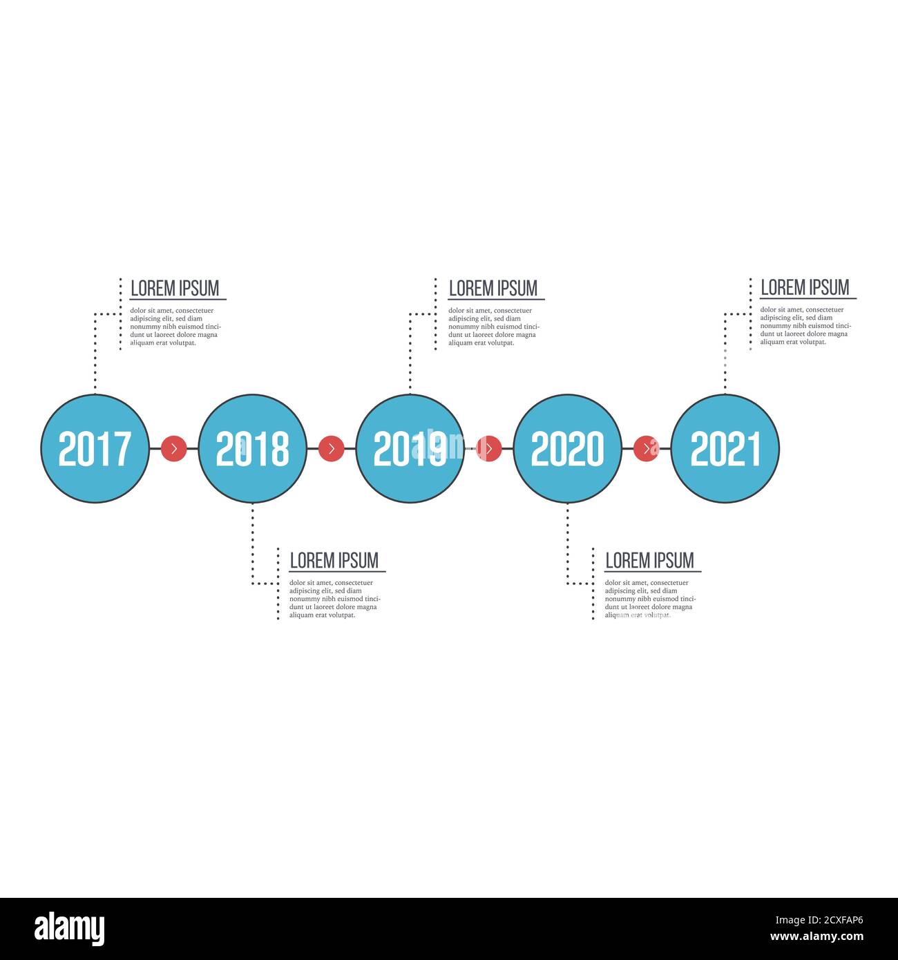 Modern Timeline Design