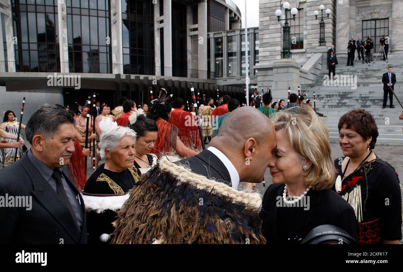 Maori powhiri welcome hi-res stock photography and images - Alamy