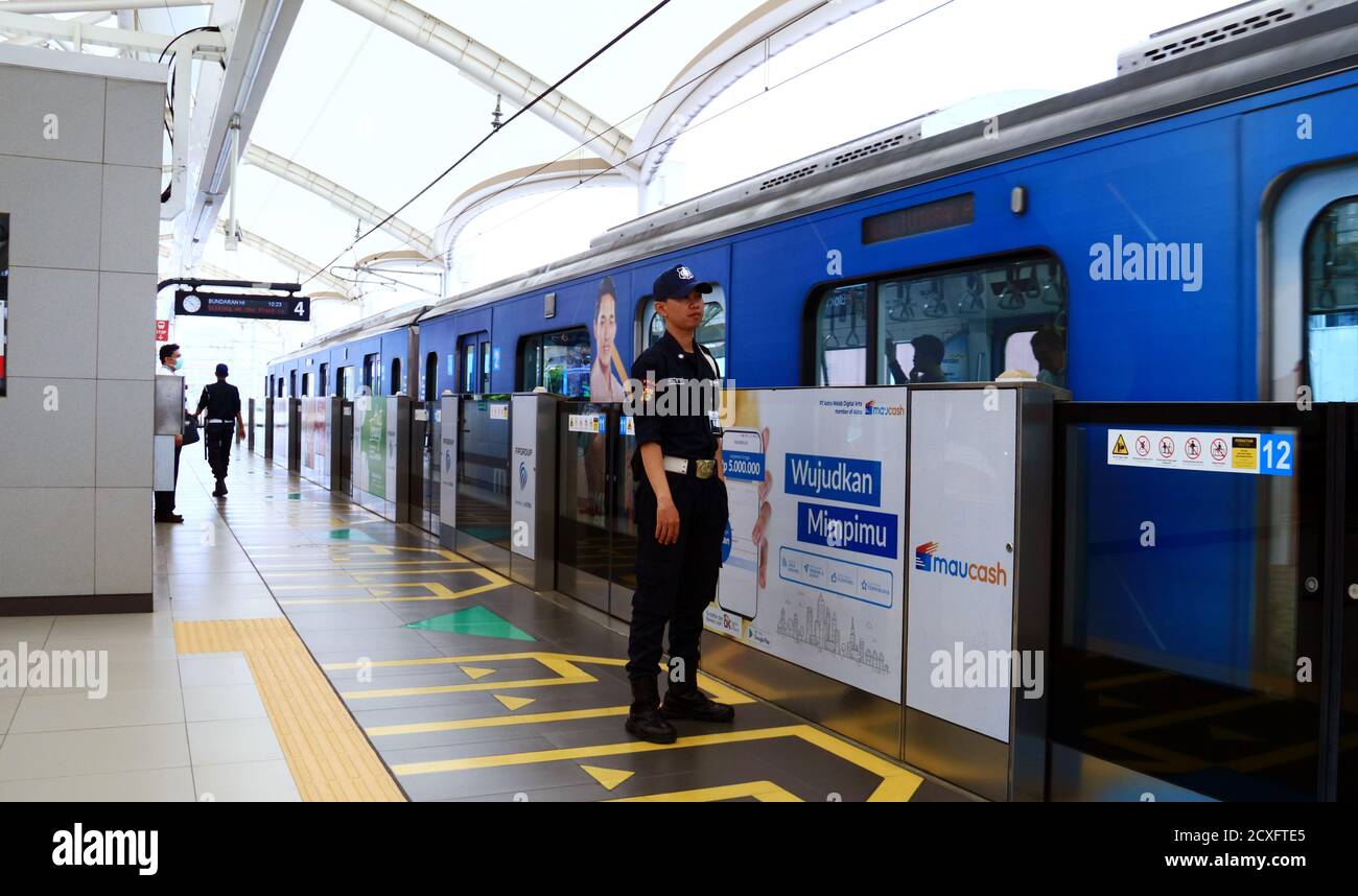 Subway train guard hi-res stock photography and images - Alamy