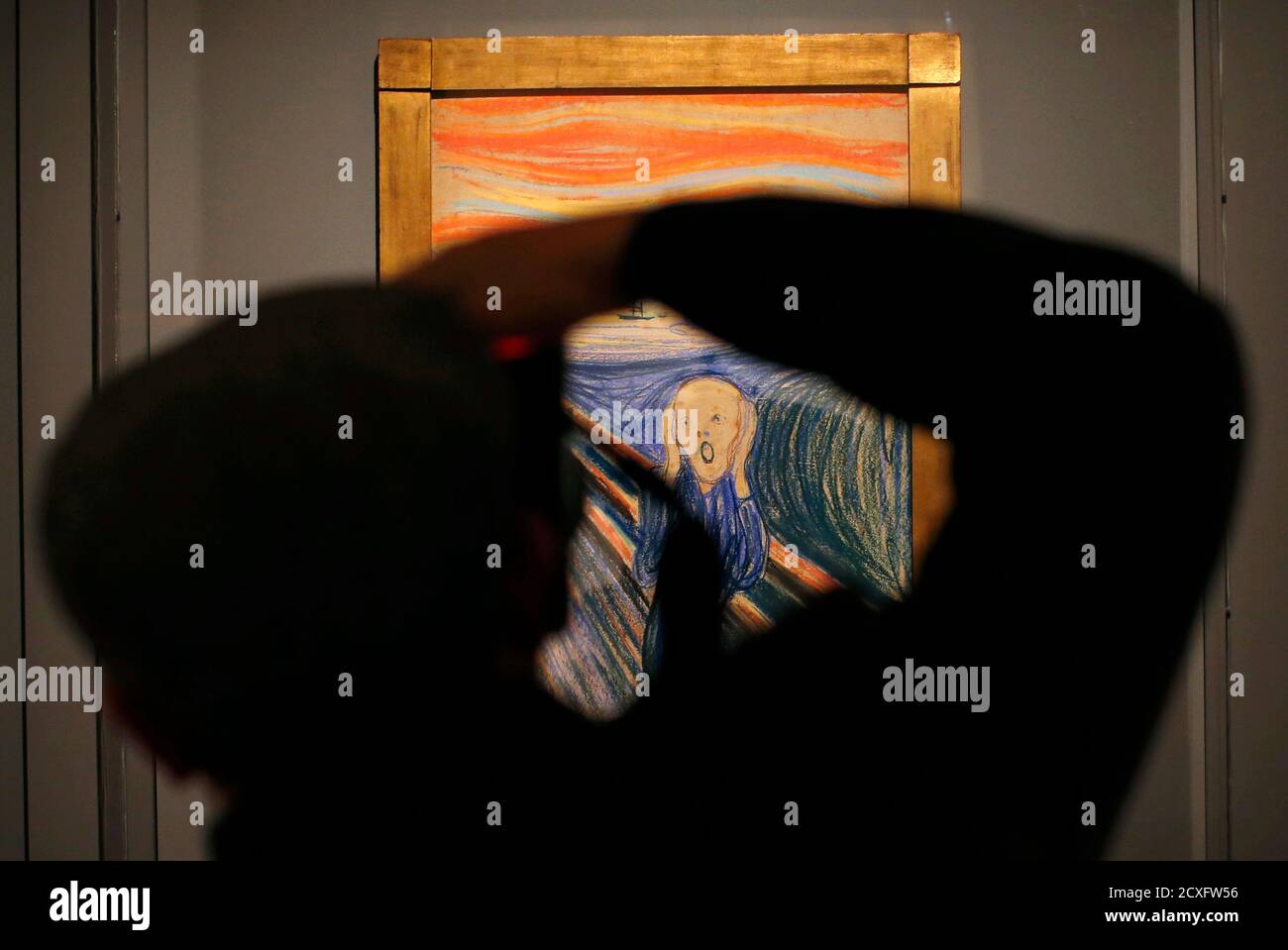 The scream painting museum hi-res stock photography and images - Alamy