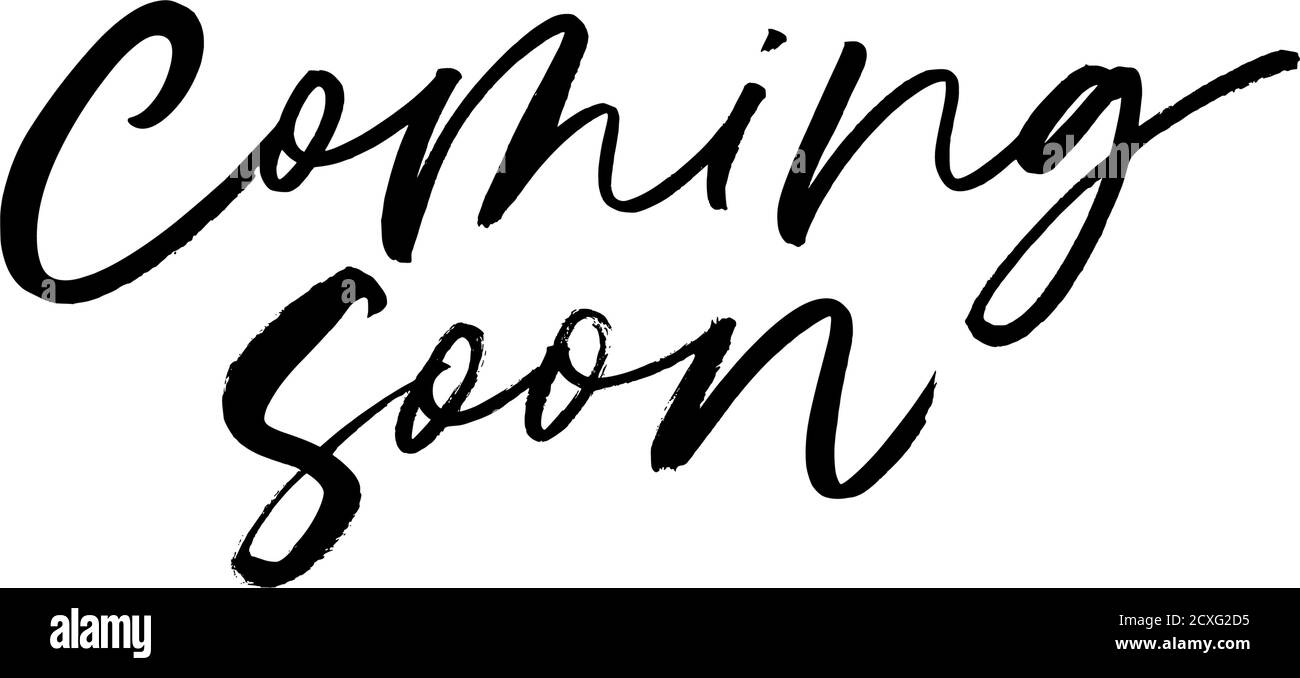 Coming soon poster hi-res stock photography and images - Alamy