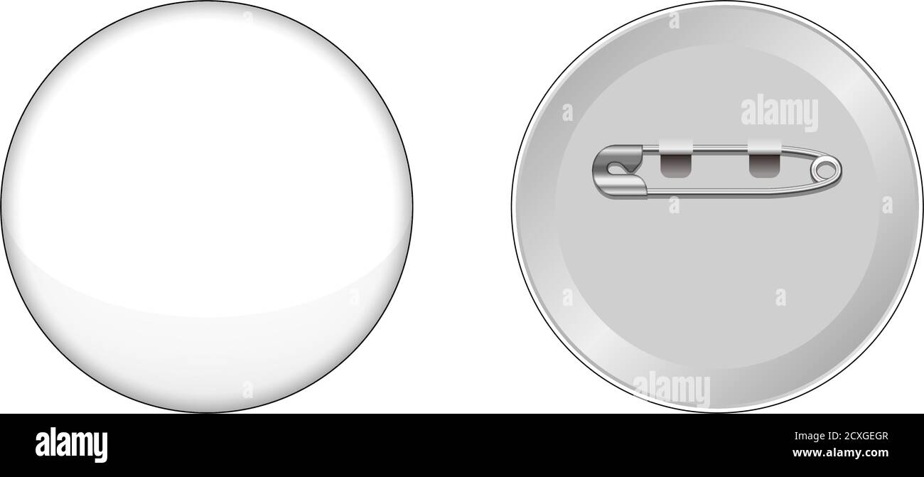 Pinback button background Stock Vector Images - Alamy