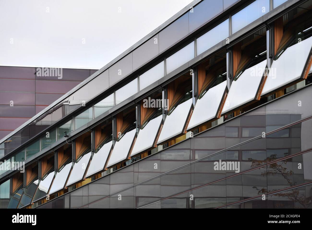 School windows open hi-res stock photography and images - Alamy