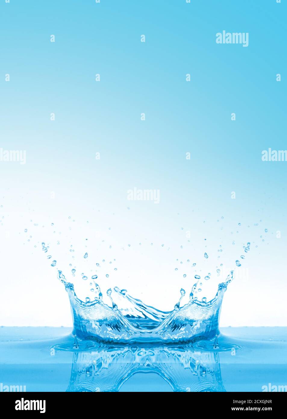 Water drop and splash background Stock Photo - Alamy